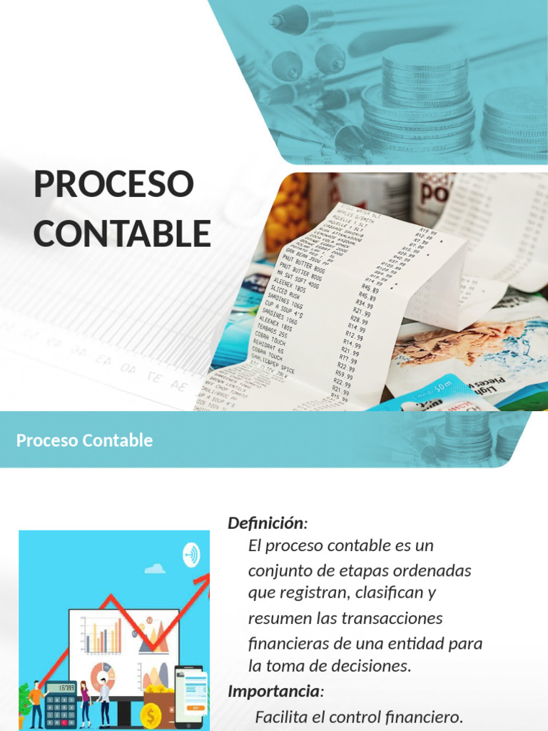 PROCESO CONTABLE | PDF | Contabilidad | Negocios económicos