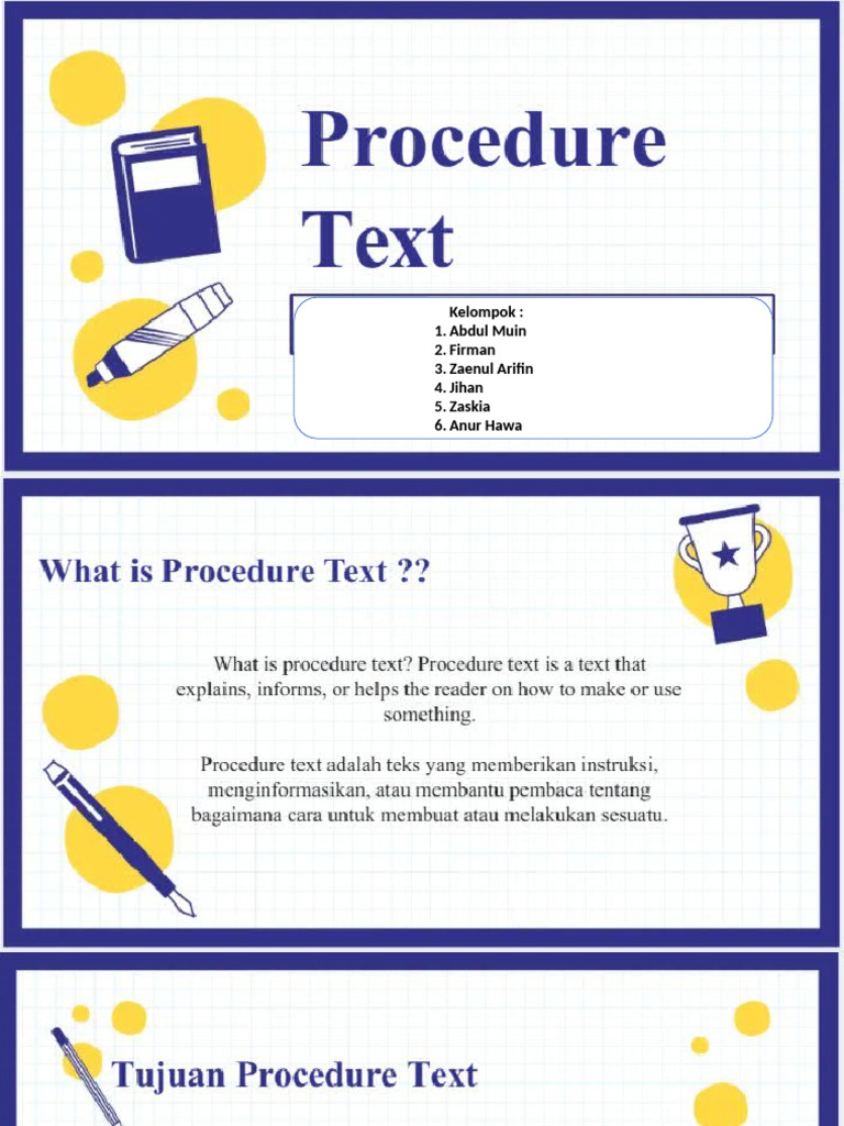 Procedure | PDF