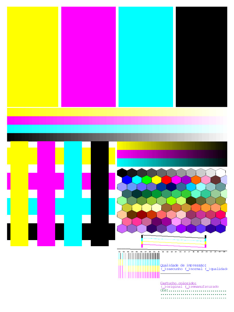 Teste de Cores | PDF