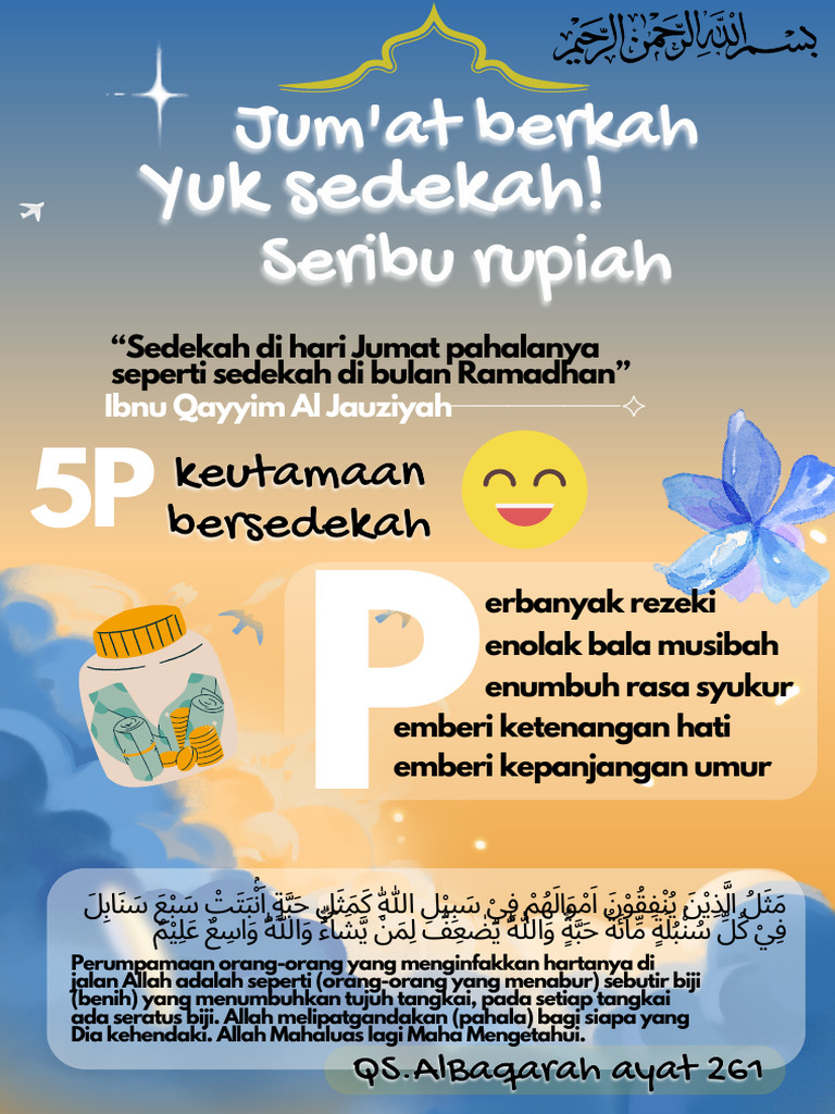 Poster Infaq Seribu Rupiah | PDF