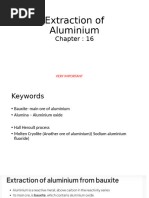 Hall-Heroult Process for Aluminium Extraction | PDF