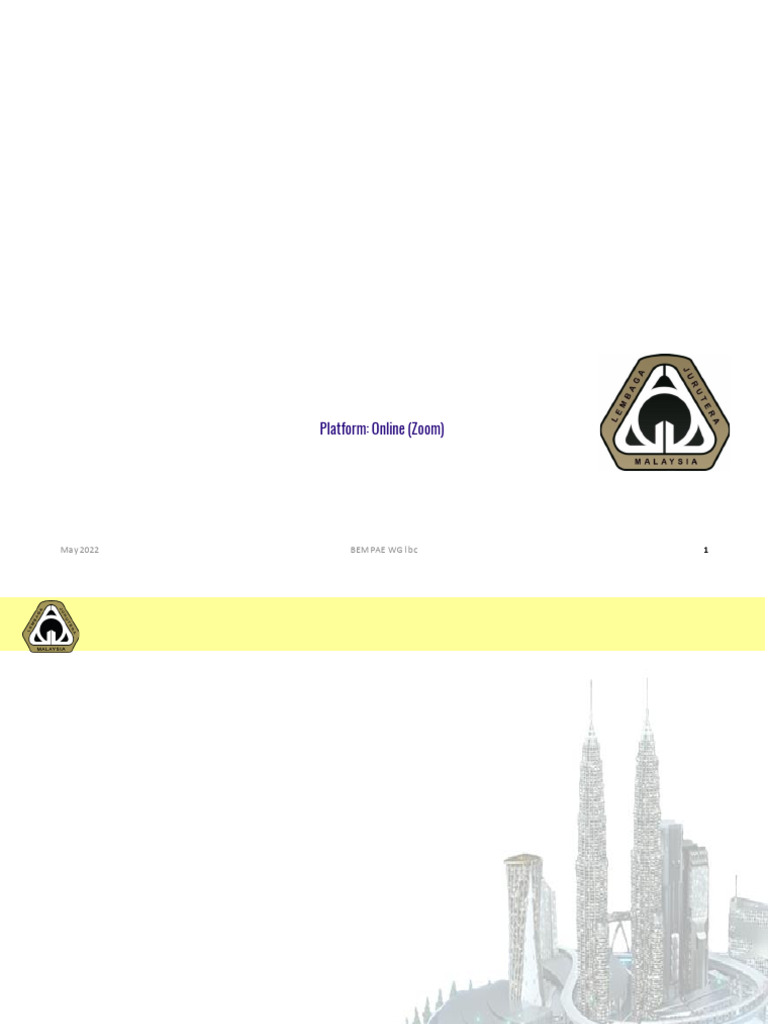 BEM Outcome-Based PAE - Assessors Training | PDF | Engineering | Essays