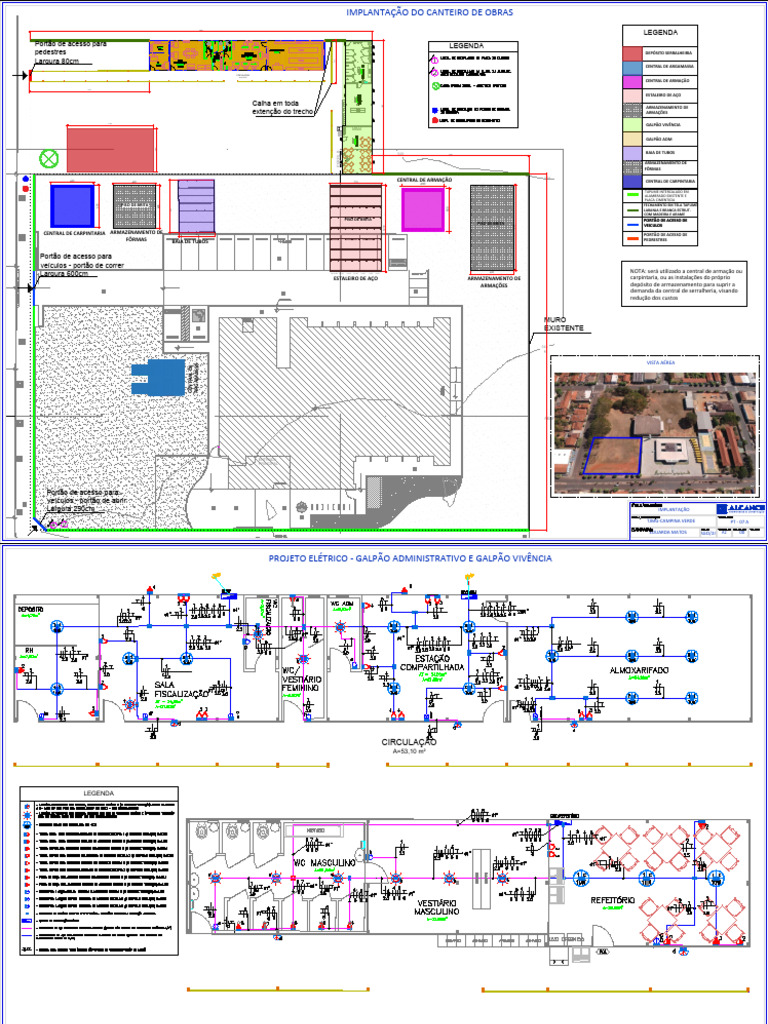 CE - TJMG.07-A - Canteiro de Obras - Rev.00 | PDF