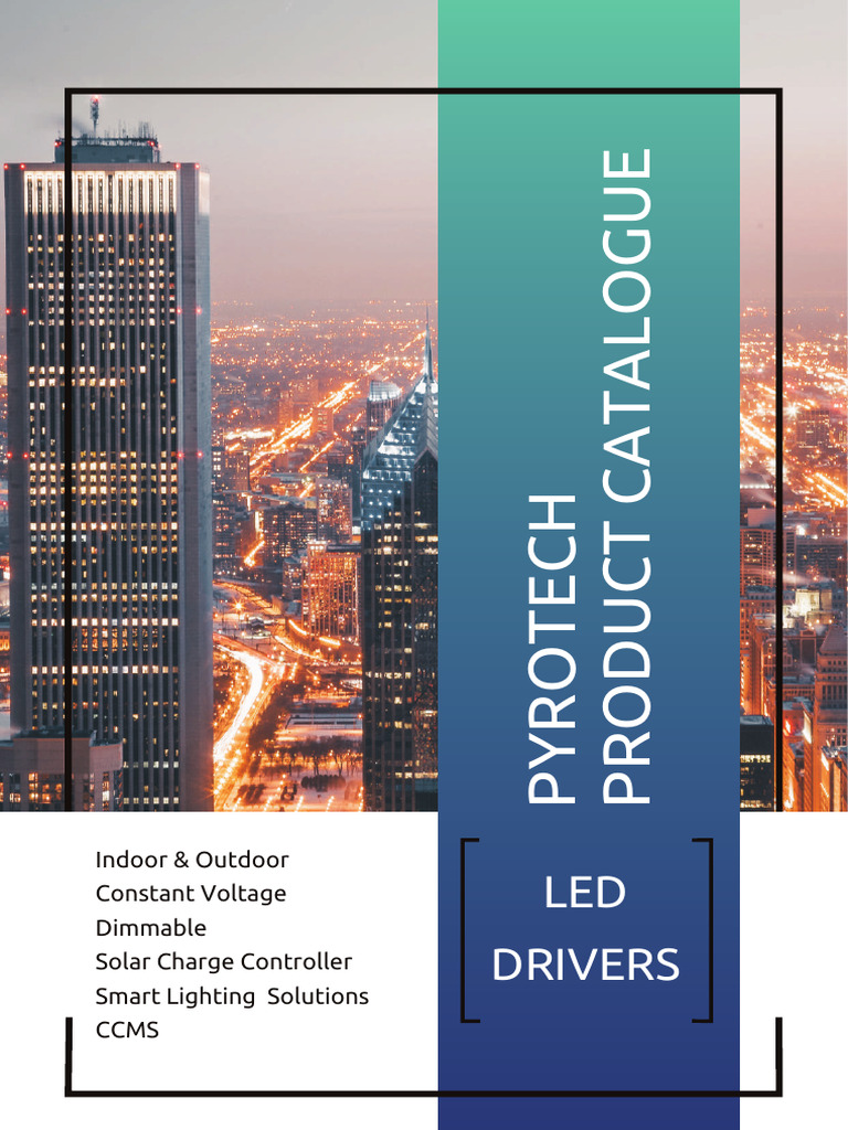 Pyrotech DRIVER Catalogue | PDF | Light Emitting Diode | Direct Current