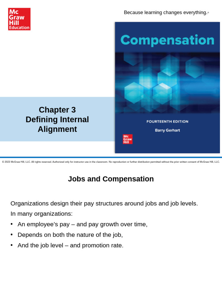 Topic 2 - Defining Internal Alignment | PDF | Employment | Labour Economics