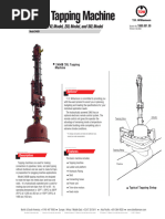 Tapping Machine TDW-Catalog | PDF | Valve | Drilling