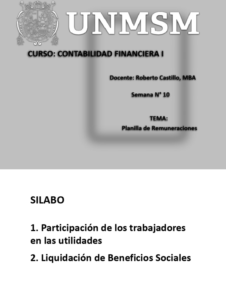 Semana 10 CF1b | PDF | Salario | Business
