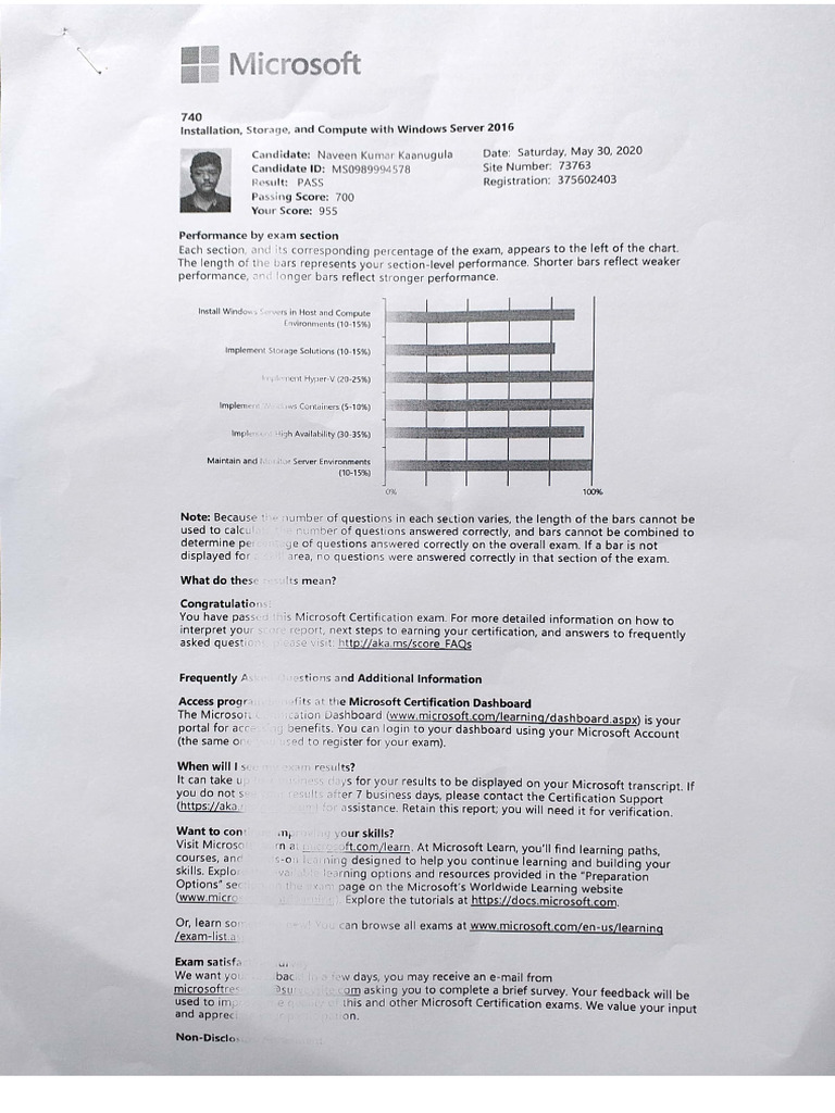 MCP Certificate | PDF