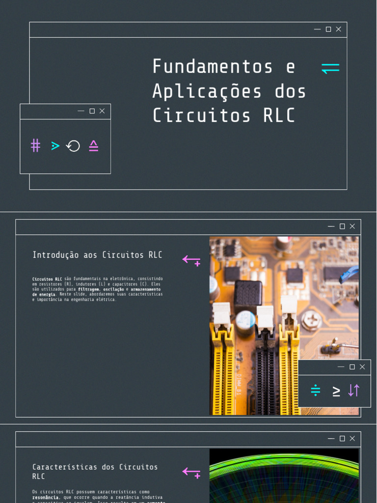 Circuitos RLC - Fundamentos e Aplicações | PDF