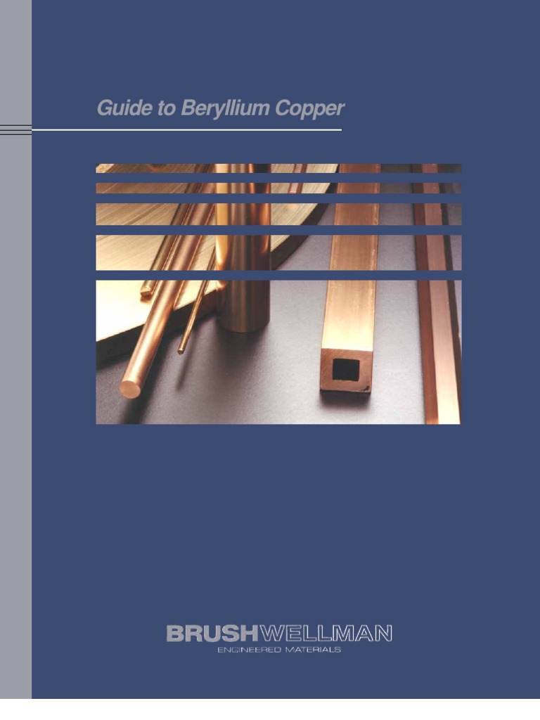 Guide To Beryllium Copper | PDF | Annealing (Metallurgy) | Strength Of Materials