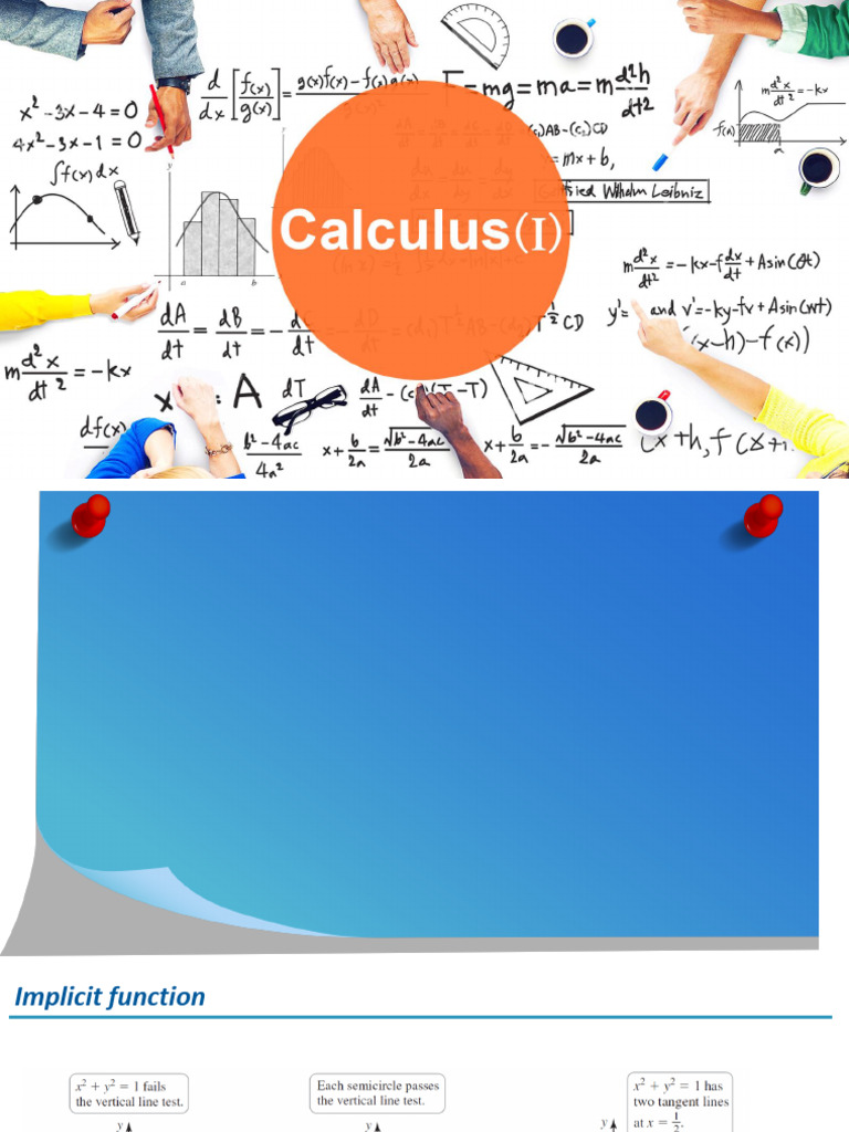 2.7 Implicit Differentiation | PDF | Derivative | Mathematical Analysis