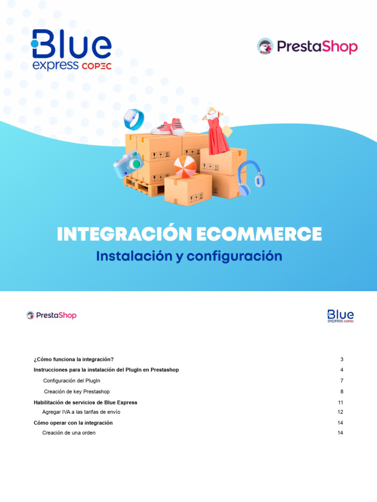 Manual Usuario Prestashop Blueexpress | PDF | Informática | Software