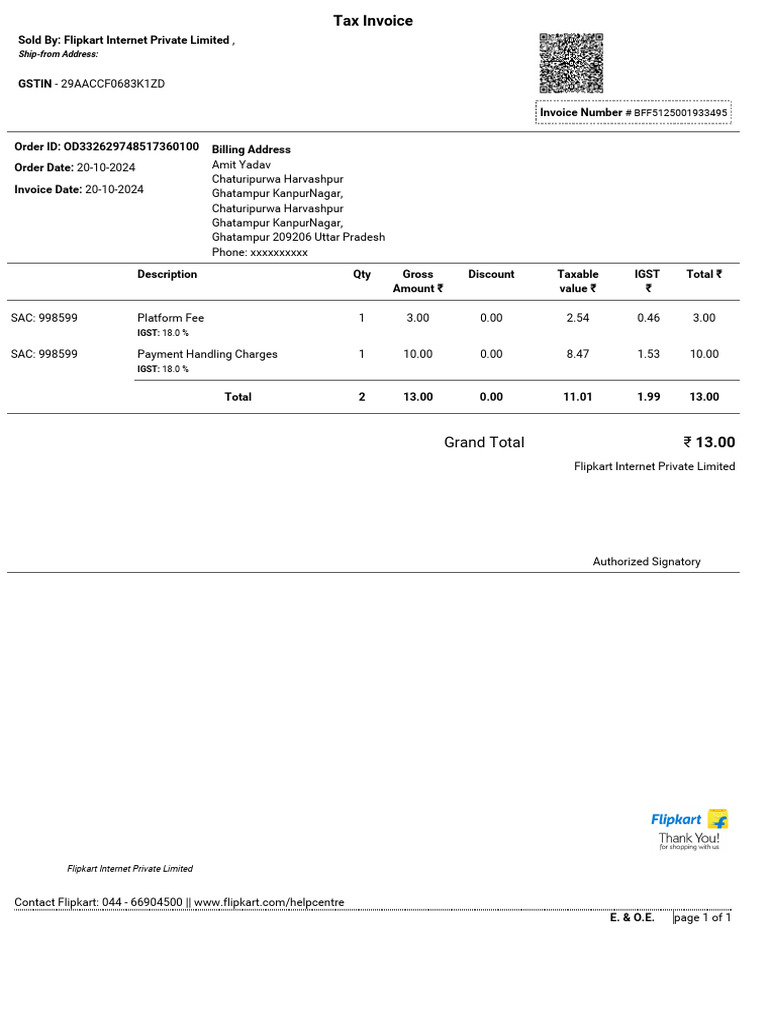 =watch invoice | PDF | Payments