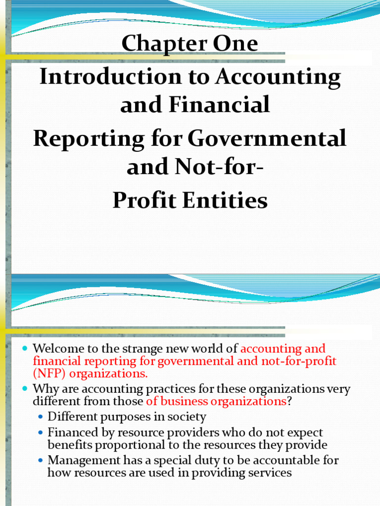 APS Chapter 1 PPT (2) | PDF | Fund Accounting | Business Economics