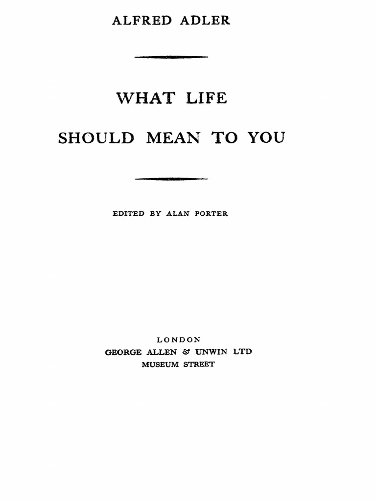 What Life Could Mean To You | PDF