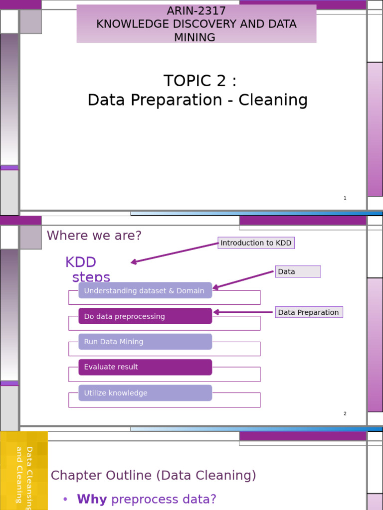 CH2 Data Cleaning | PDF | Quartile | Statistical Analysis