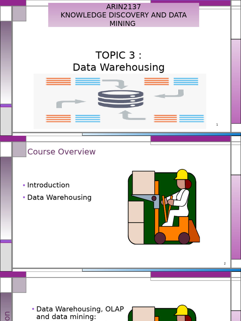 CH3 Data Warehousing | PDF | Data Warehouse | Databases