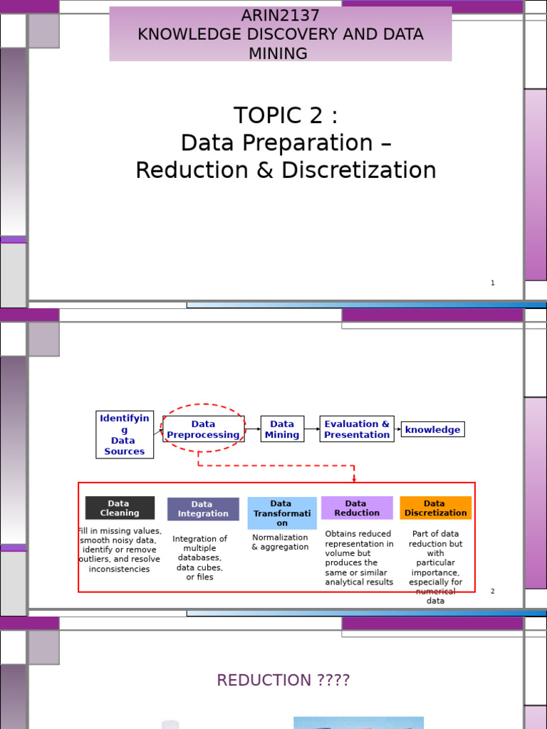 CH2 Data Reduction | PDF | Statistical Classification | Data