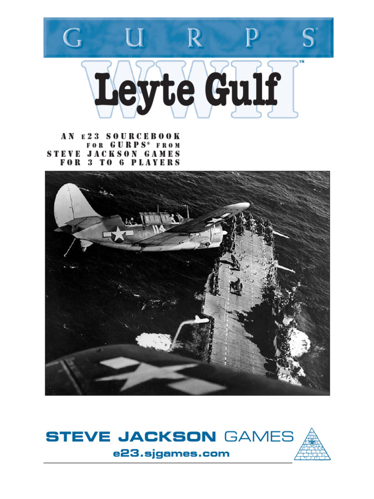 GURPS - 3rd Edition - WWII - Leyte Gulf | PDF | Warfare | Pacific Ocean ...