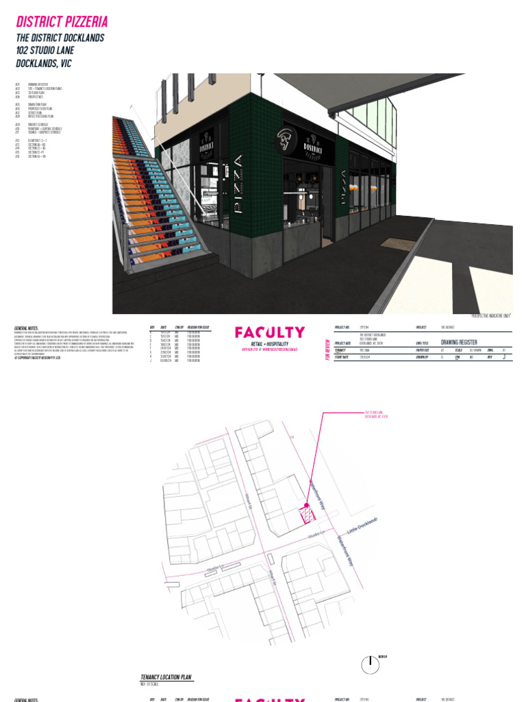 District Pizzeria Final Plans | PDF | Infographics | Engineering