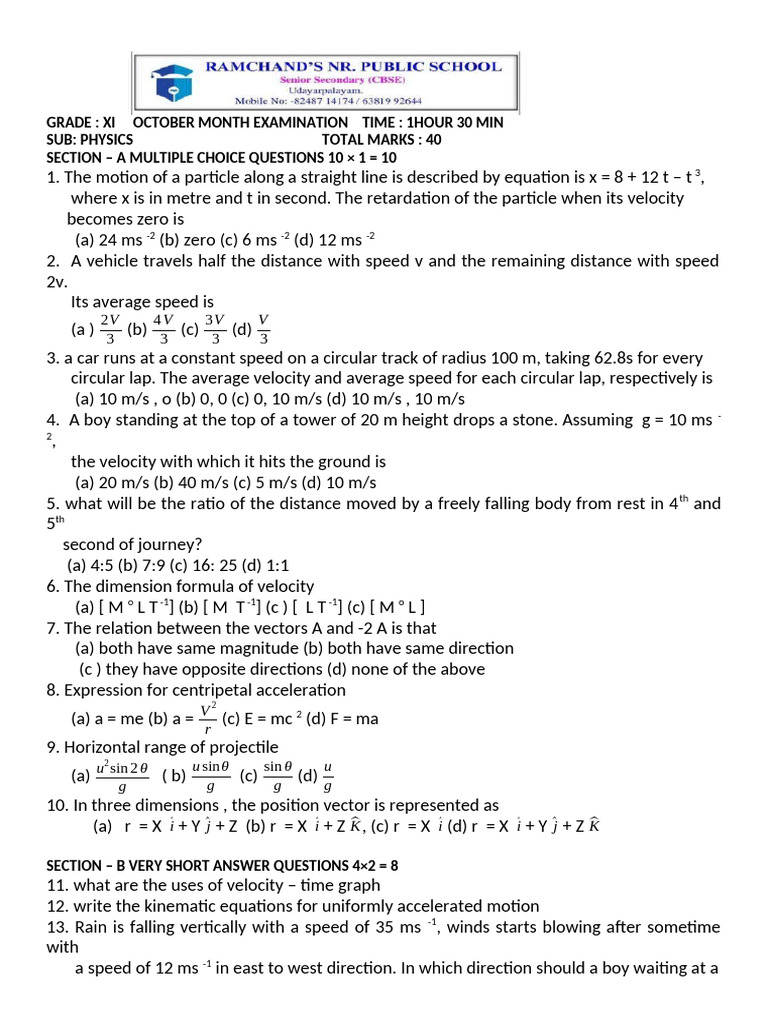 Resultant of three vectors | PDF | Acceleration | Physics
