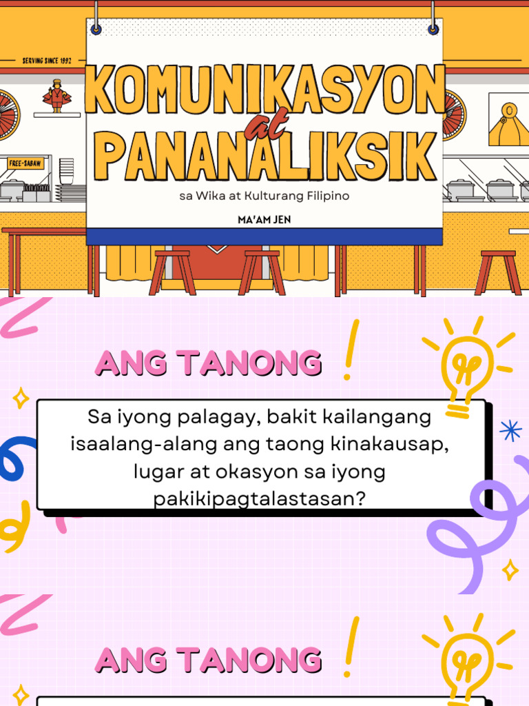 Komunikasyon Pananaliksik | PDF