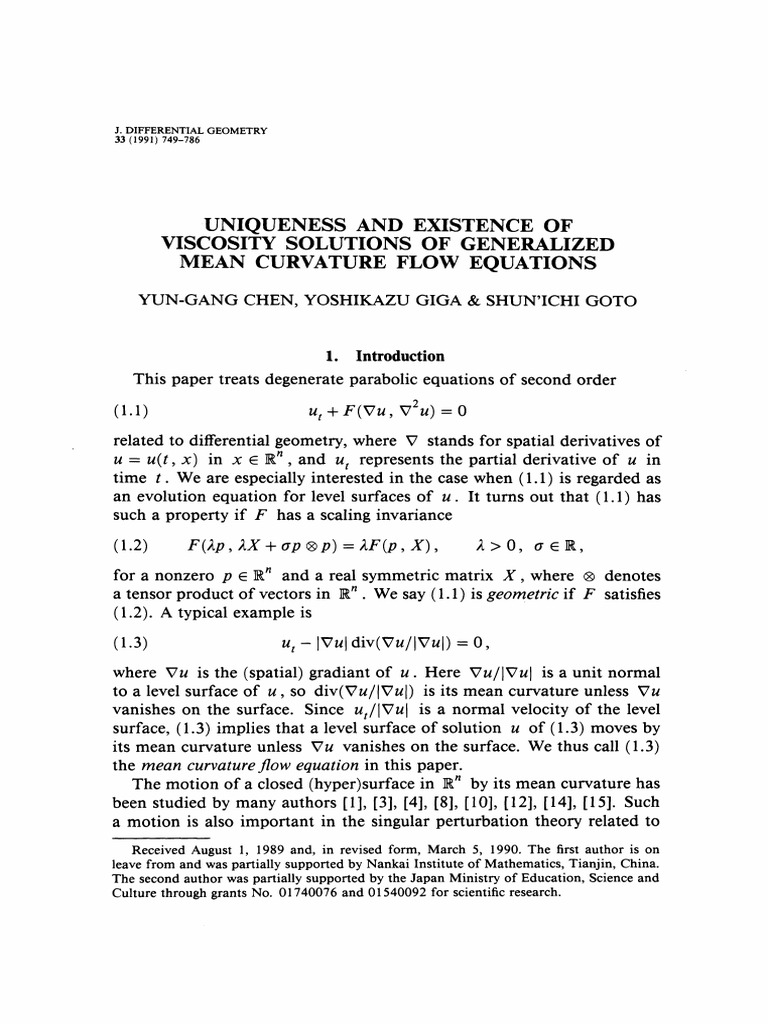 level set 1 | PDF | Curvature | Mathematical Objects