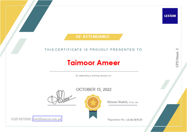 ERM Certificate - 37 | PDF