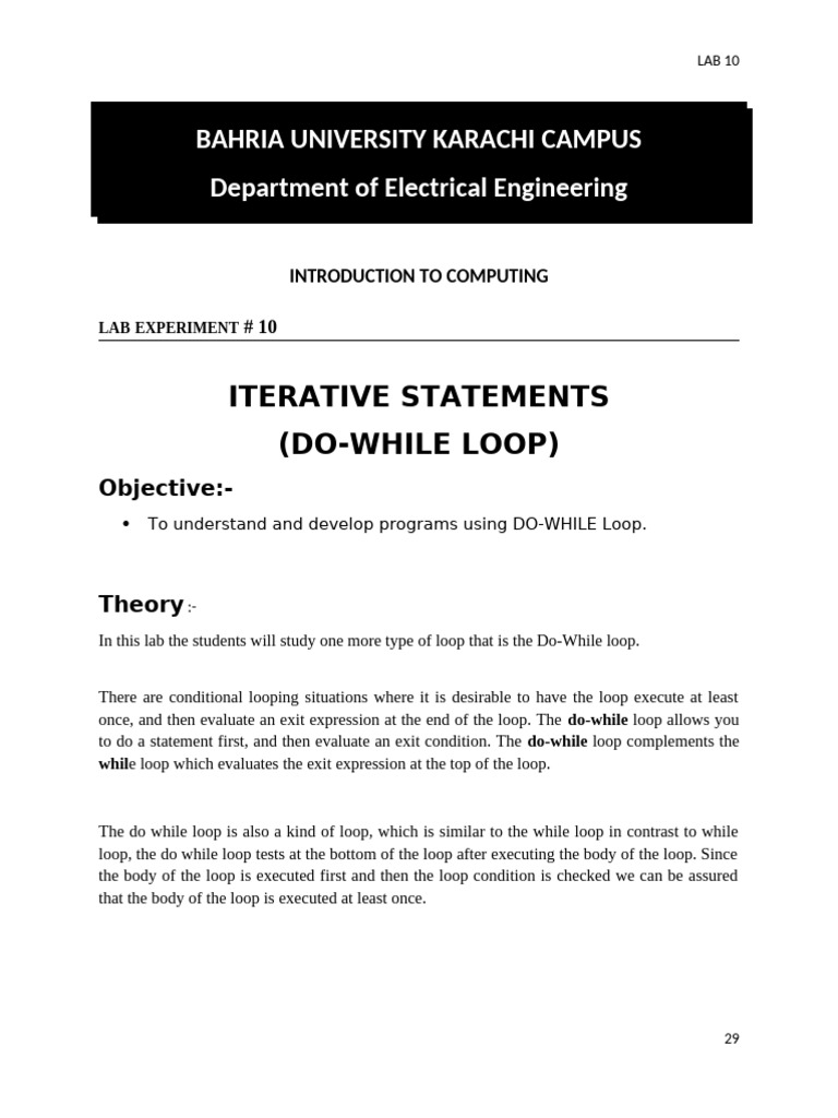 CSC_111_Lab 10 | PDF | Control Flow | Computing CSC_111_Lab 10 | PDF | Control Flow | Computing
