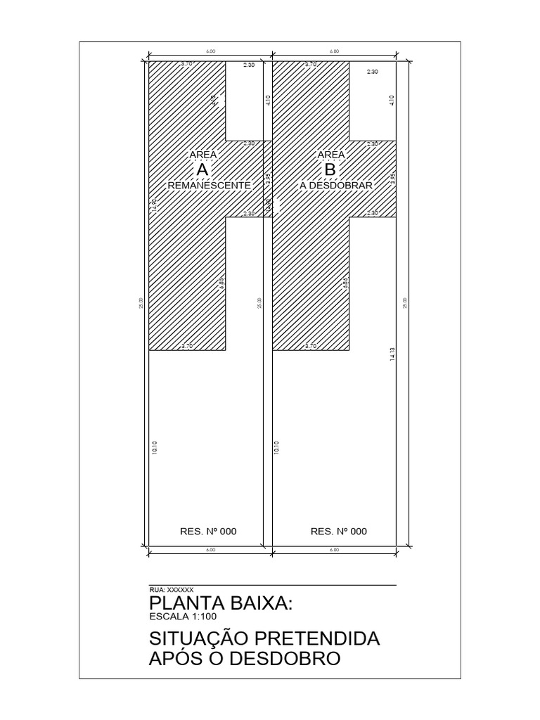 CROQUI MODELO DESDOBRO | PDF