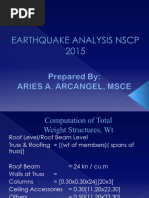 NSCP 2015 Earthquake Load Guidelines | PDF | Seismology | Earthquakes