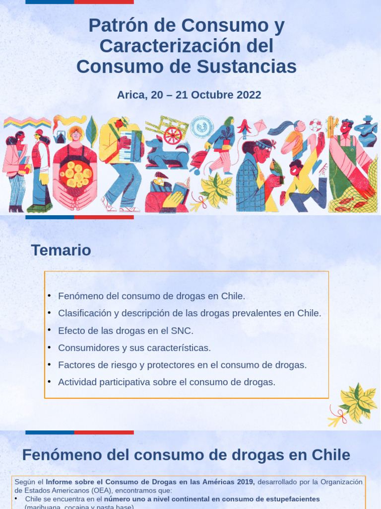 DIR Patrón de consumo y Caracterización del consumo de sustancias | PDF | La dependencia de ...