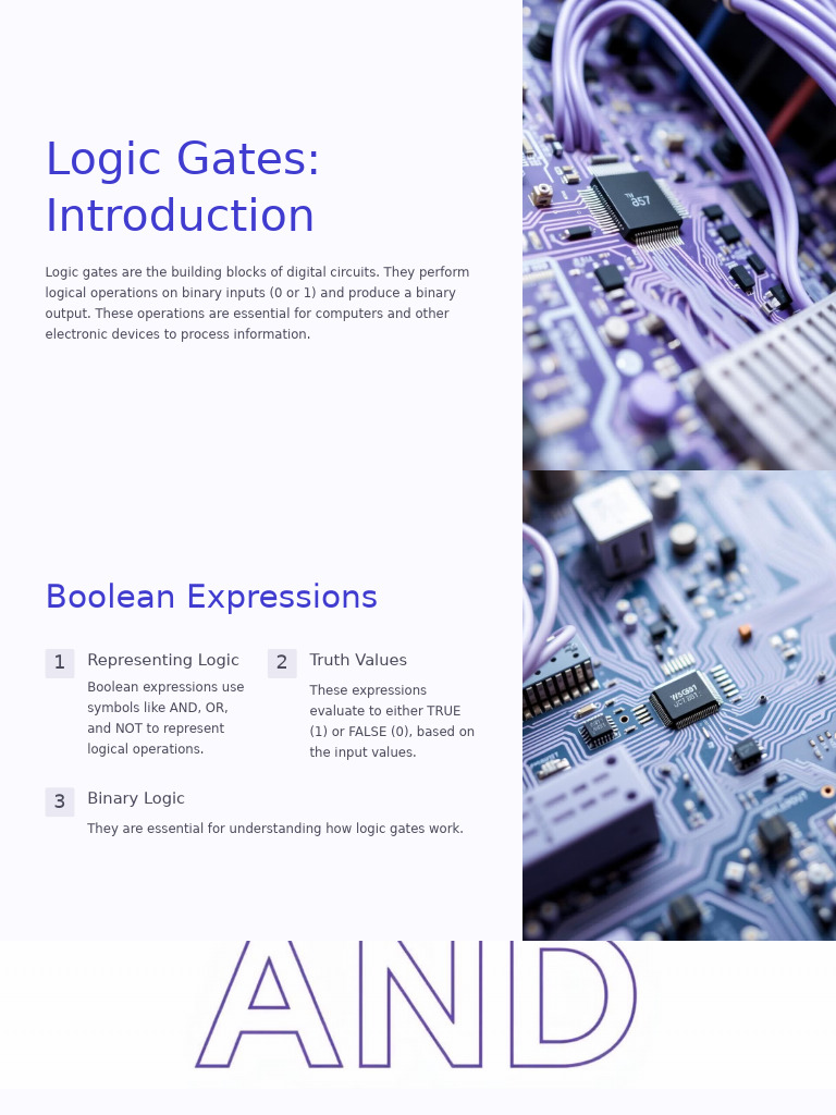Logic Gates Introduction | PDF | Logic Gate | Computer Engineering