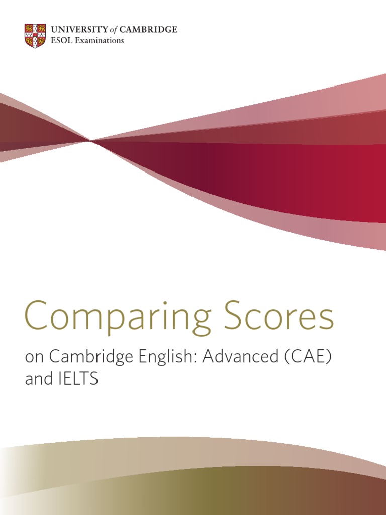 Comparing Scores on CAE and IELTS 05-09-11 | International English ...