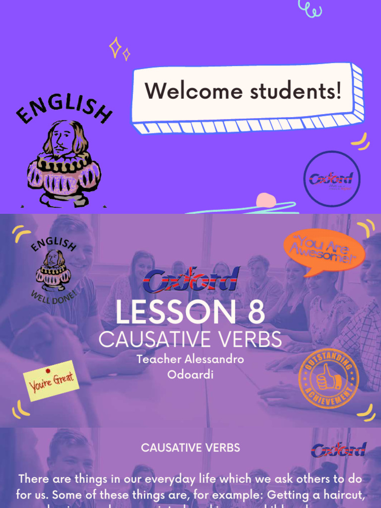 Understanding Causative Verbs in English | PDF | Verb | Grammar