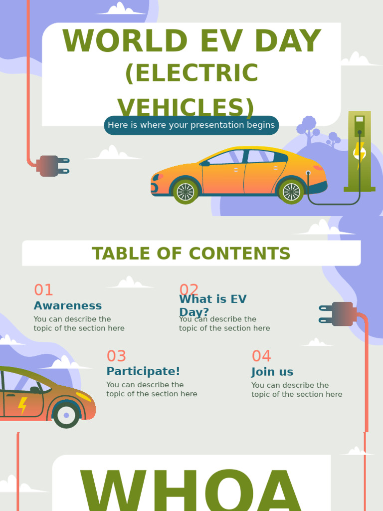 World EV (Electric Vehicles) Day by Slidesgo | PDF | Planets | Planets ...