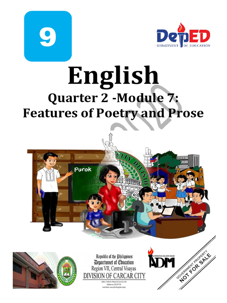 English 9 Quarter 2 Module 7 | PDF | Poetry | Coal