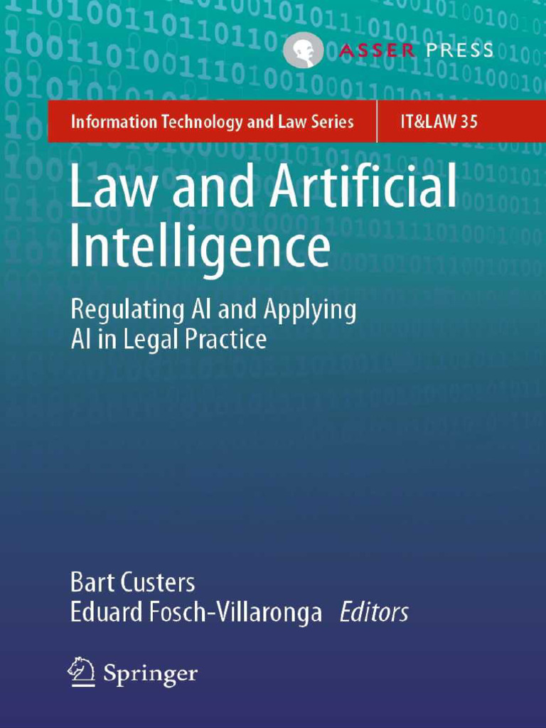 Law and Artifical Intilligance | PDF | Legal Liability | Artificial Intelligence