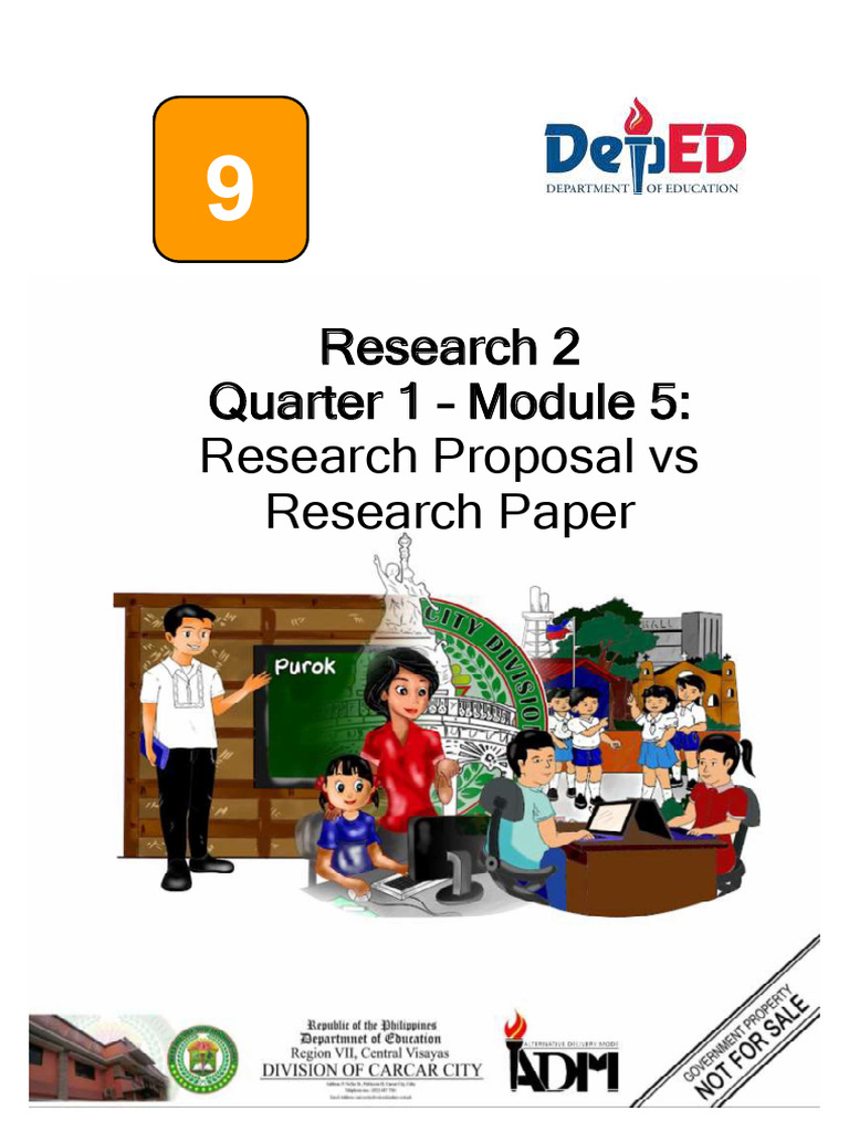 Research-2-Q1-M5-student-edition | PDF | Methodology | Sampling (Statistics)