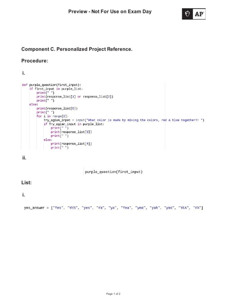 ap24-csp-create-frq-1-set-1-sample-c-ppr | PDF