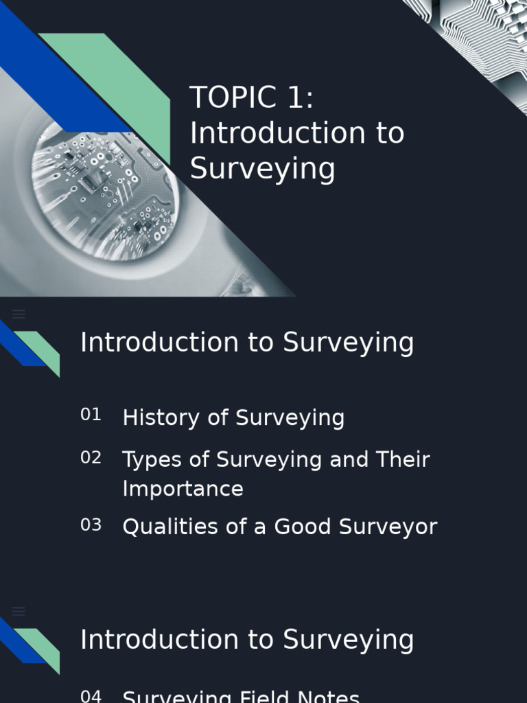 CHAPTER-1_Introduction-to-Surveying | PDF | Surveying | Geodesy