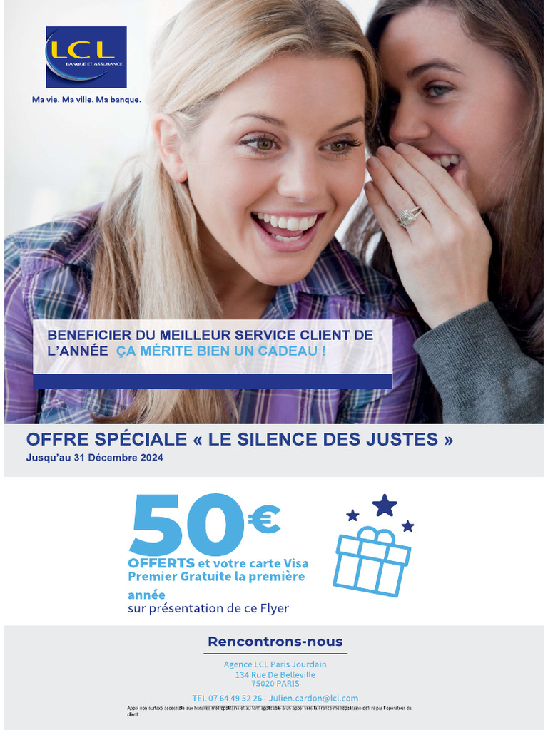 Partenariat LCL Avec LSDJ | PDF