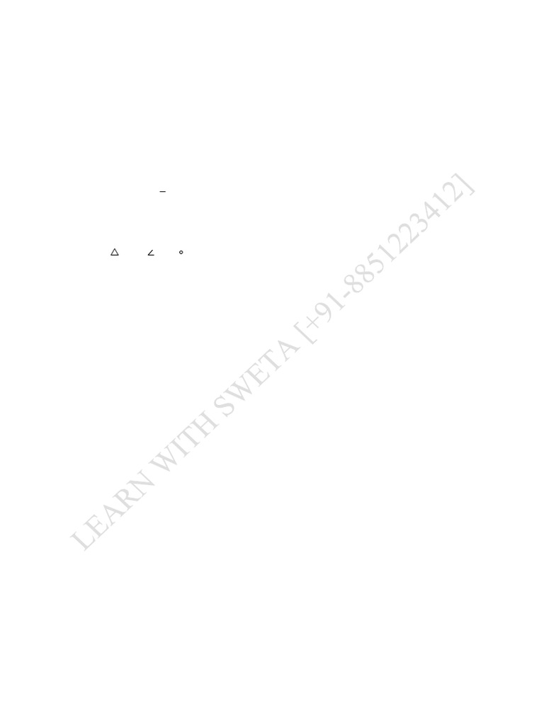 Class 10 Worksheet 03 | PDF | Circle | Triangle