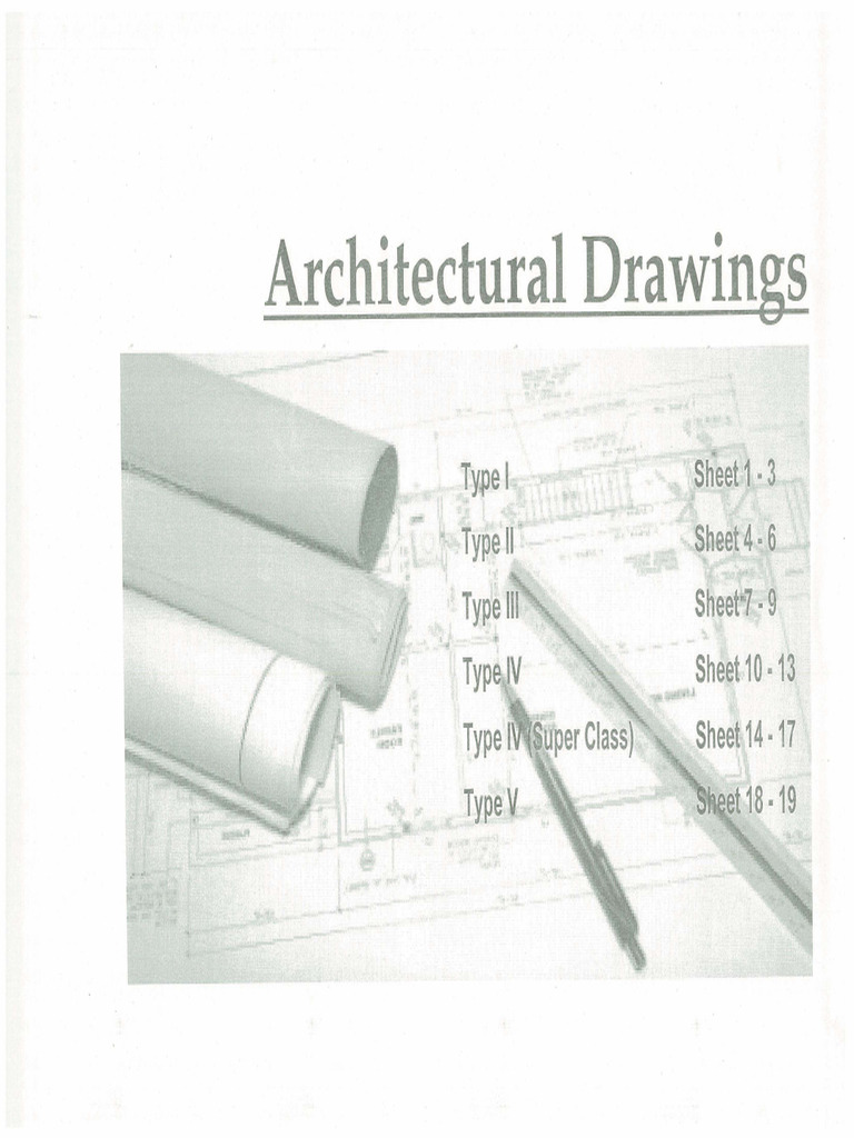 PWD Std. Arch. Drawing A3 | PDF