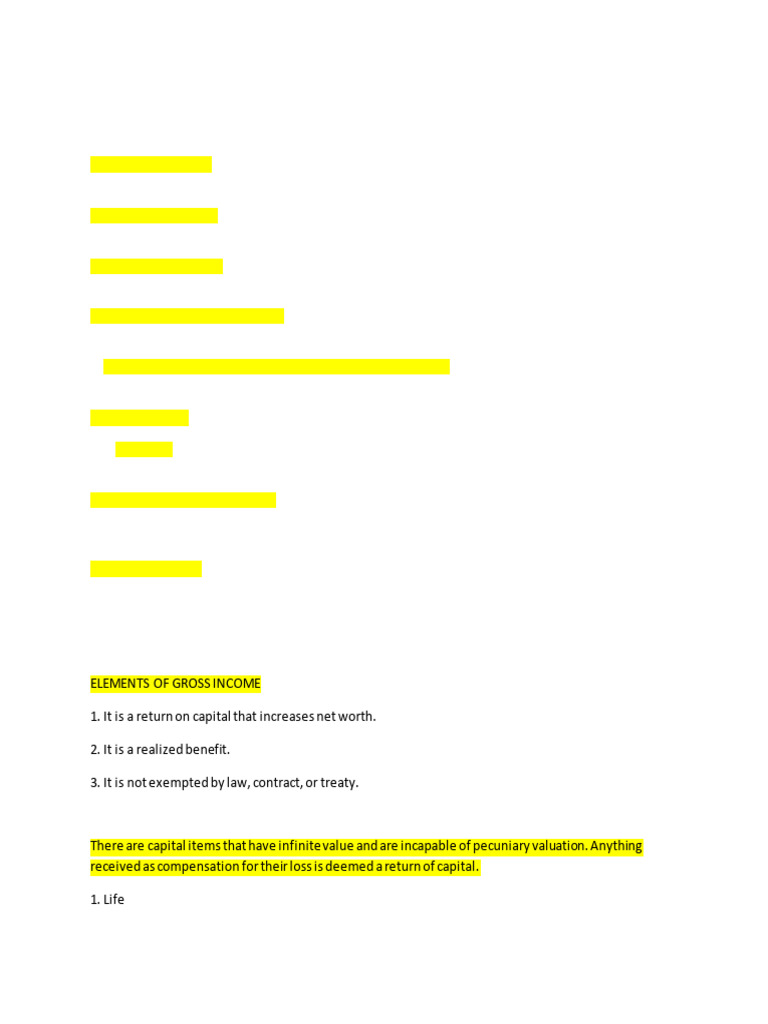 Final Taxation Reviewer | PDF | Taxes | Income Tax