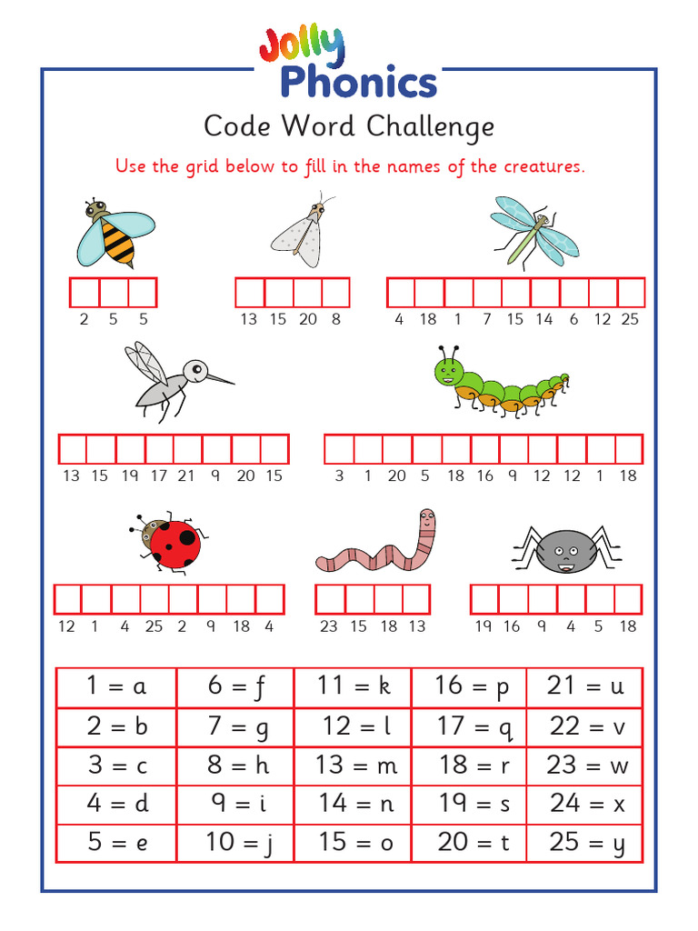 Code Word Challenge | PDF