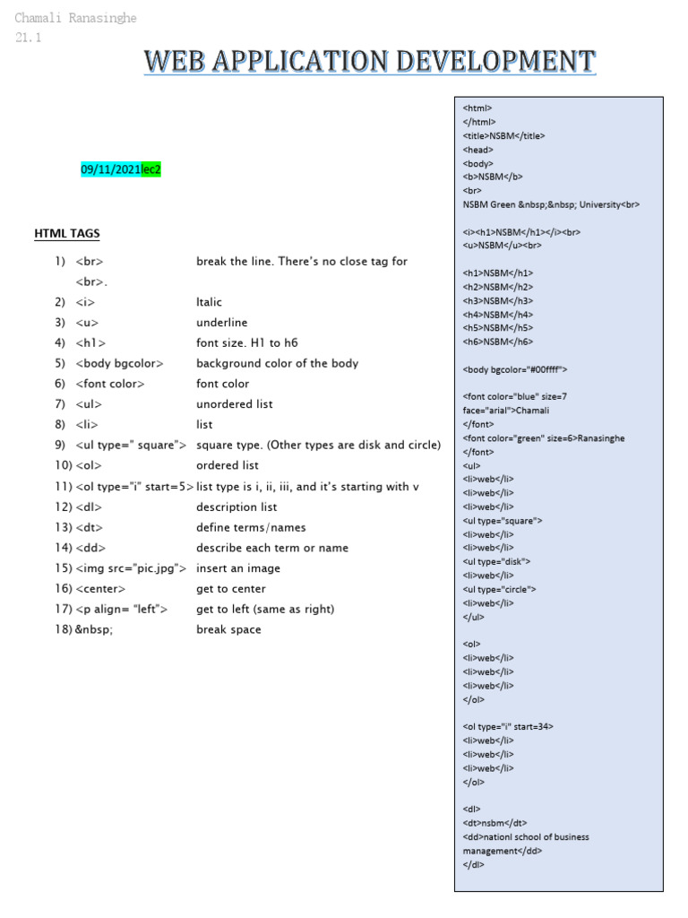 Web note | PDF | World Wide Web | Internet & Web