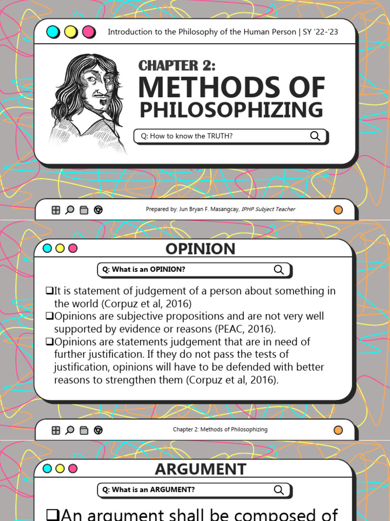 Lesson 1 Truth Philosophy an Introduction | PDF | Argument | Fallacy