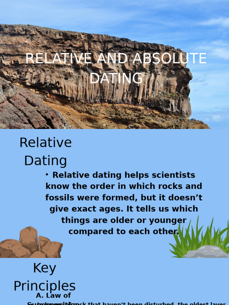 Relative and Absolute Dating | PDF | Rock (Geology) | Fossil