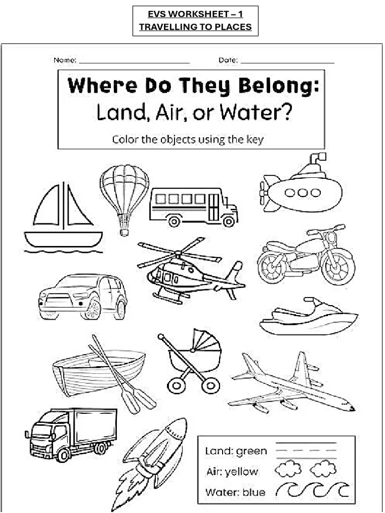 Evs Worksheets | PDF